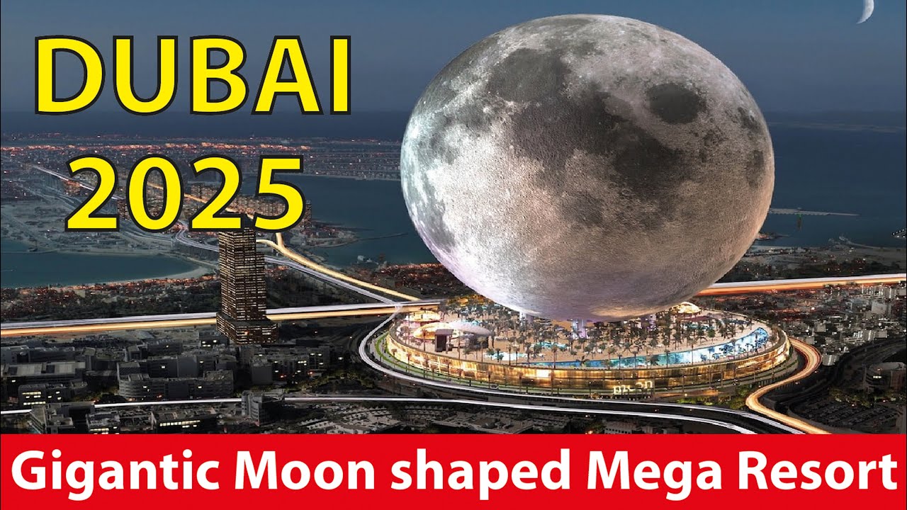 Dubai’s $5 Billion Gigantic Moon shaped Mega Resort - YouTube