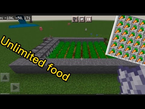 Easy food farm in Minecraft | unlimited food - YouTube