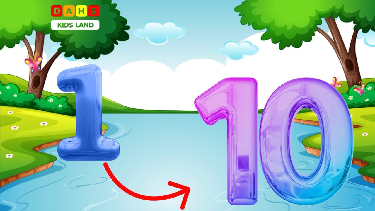 Count to Ten (1 to 10) - YouTube
