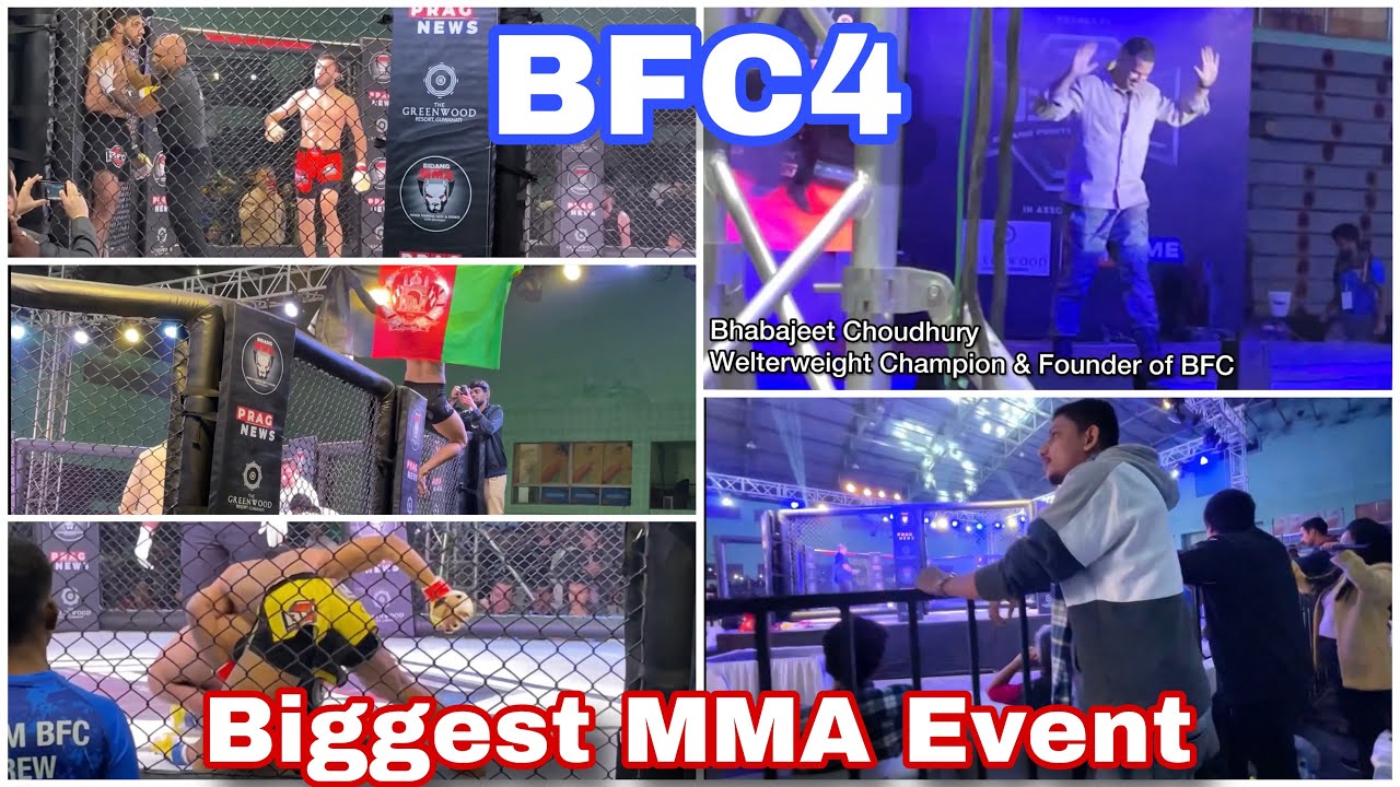 Biggest MMA Event in North-East India | BFC4 | The Fresh & Mess | @BidangFightingChampionship ...