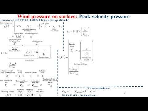 Wind action_Wind pressure_Eurocode 1| EN1991-1-4 - YouTube