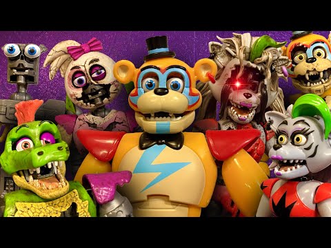 FNAF JAZWARES GLAMROCK ENDO SERIES UNBOXING/REVIEW - Best Figures EVER?