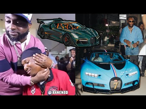 Davido confirm $11 million Mansory as Burna boy Nigeria security protect his Bugatti Chiron 