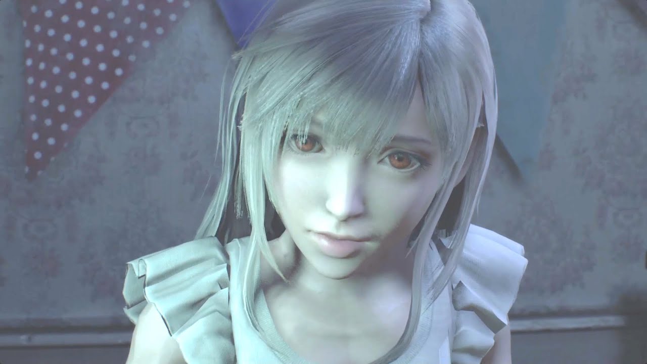 シェリー 幼少期ティファ バイオハザードRE2 Resident Evil2 Remake mod Sherry Tifa Lockhart ...