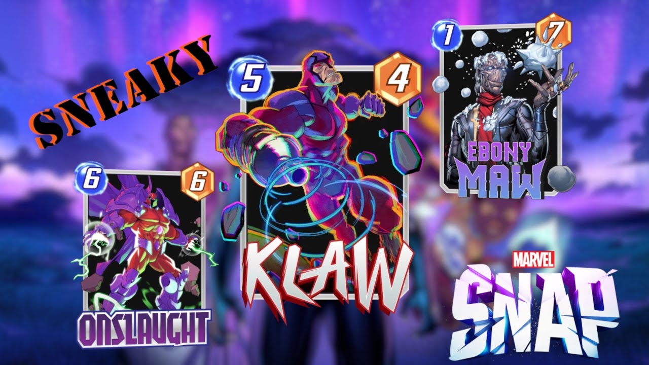 SNEAKY 4 or 8 CUBES - Pool 2 Ongoing Deck Marvel Snap - YouTube
