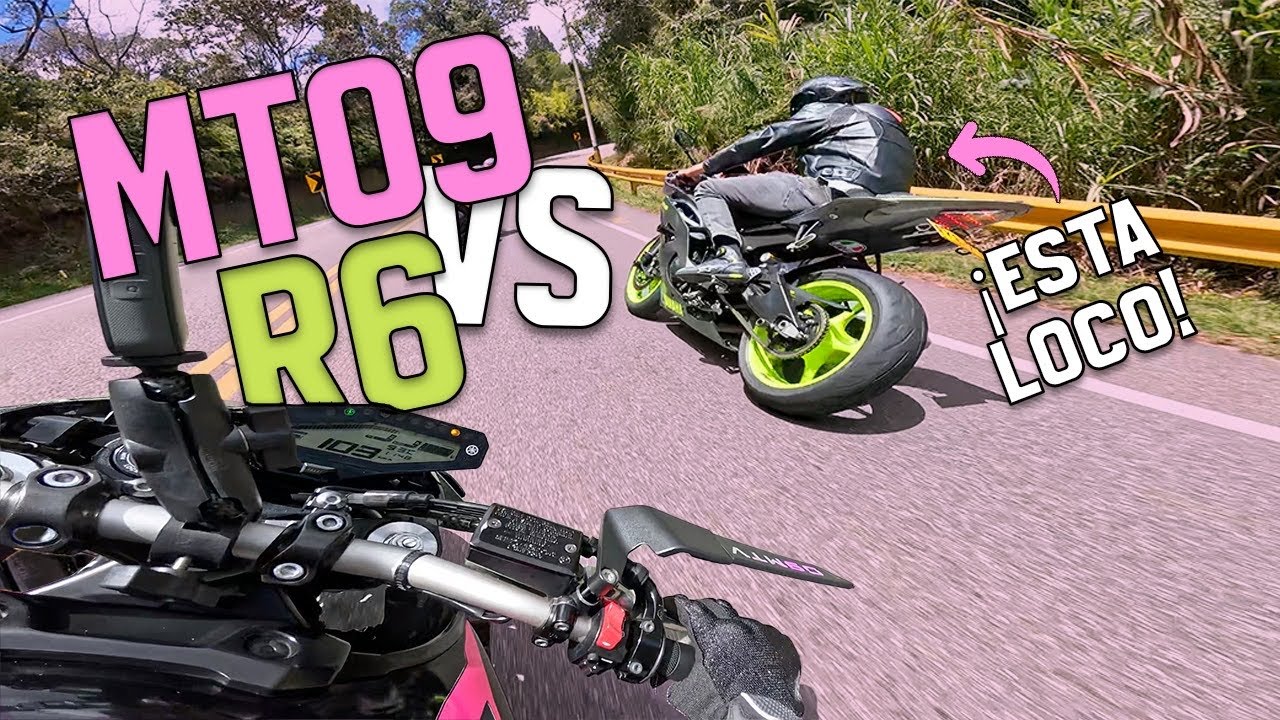 🔥 MT09 vs R6 2019 – ¡PURA CANDELA!🔥 - YouTube