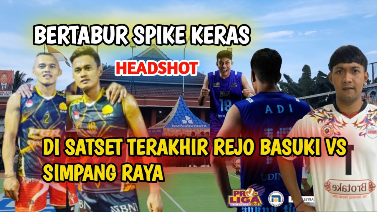 Dramatis Bertabur Spike Keras Rejo Basuki vs Simpang Raya - YouTube