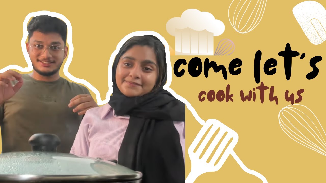 COME LET'S COOK WITH US👩‍🍳| FT.HUSBAND - YouTube