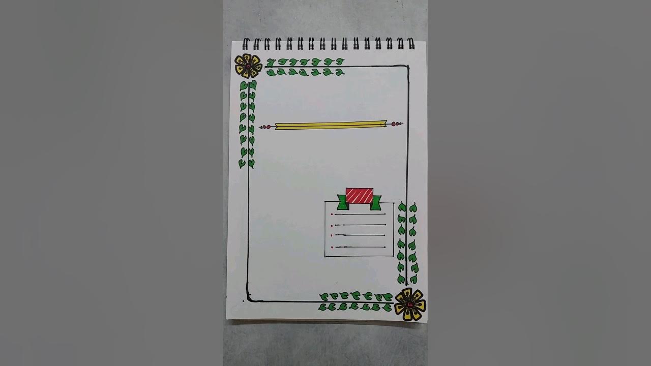 Front Page design / Assignment front page design / Assignment side ...