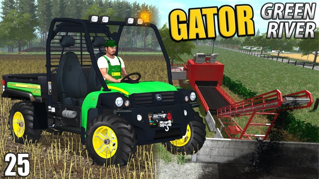 MULTITASKING & JD GATOR | Farming Simulator 17 | GreenRiver - Episode ...