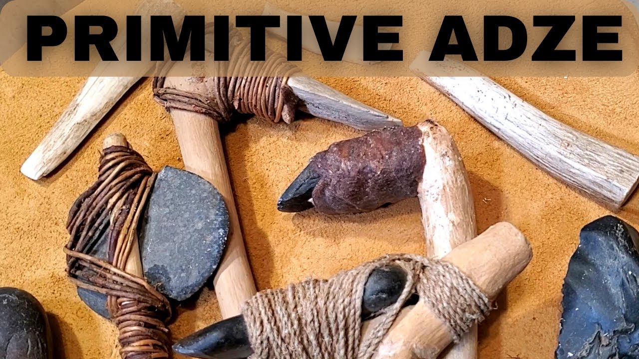 Primitive Woodworking Adze - YouTube
