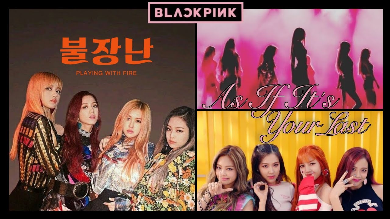 𝗕𝗟𝗔𝗖𝗞𝗣𝗜𝗡𝗞 - Playing With Fire + Intro & As If It's Your Last | 𝘋𝘢𝘯𝘤𝘦 ...