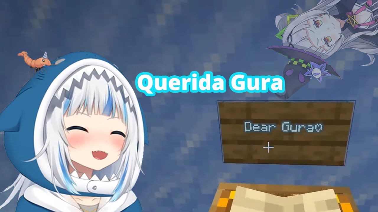 Gura lee la carta de amor de Shion y ve su nueva casa | HoloEN | Sub ...