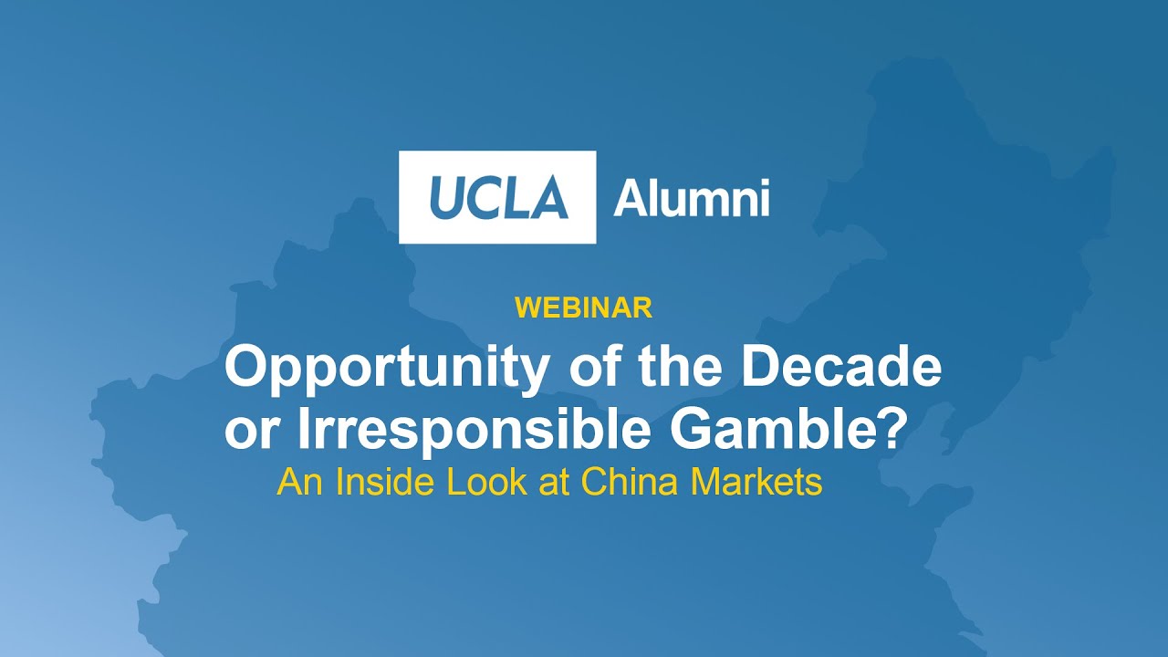 Webinar: Opportunity of the Decade or Irresponsible Gamble? An Inside ...