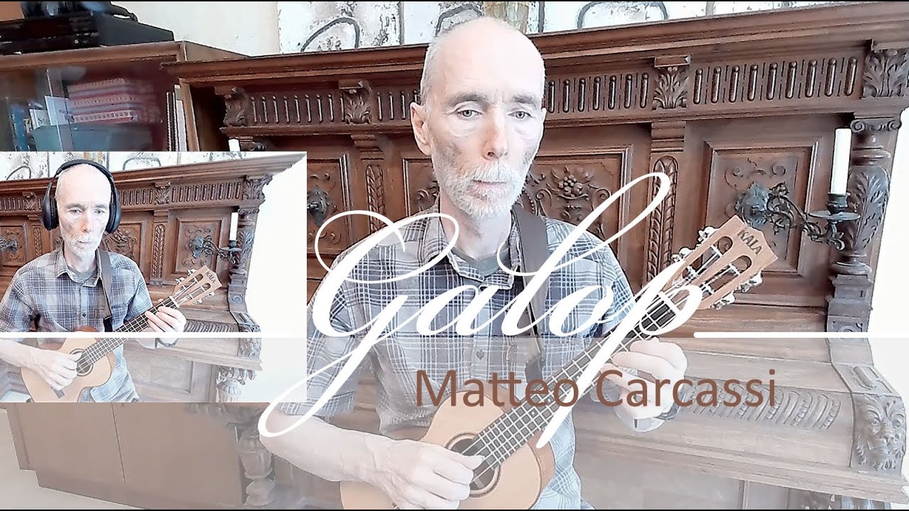 Galop - Matteo Carcassi (Ukulele Fingerstyle Duet) - YouTube