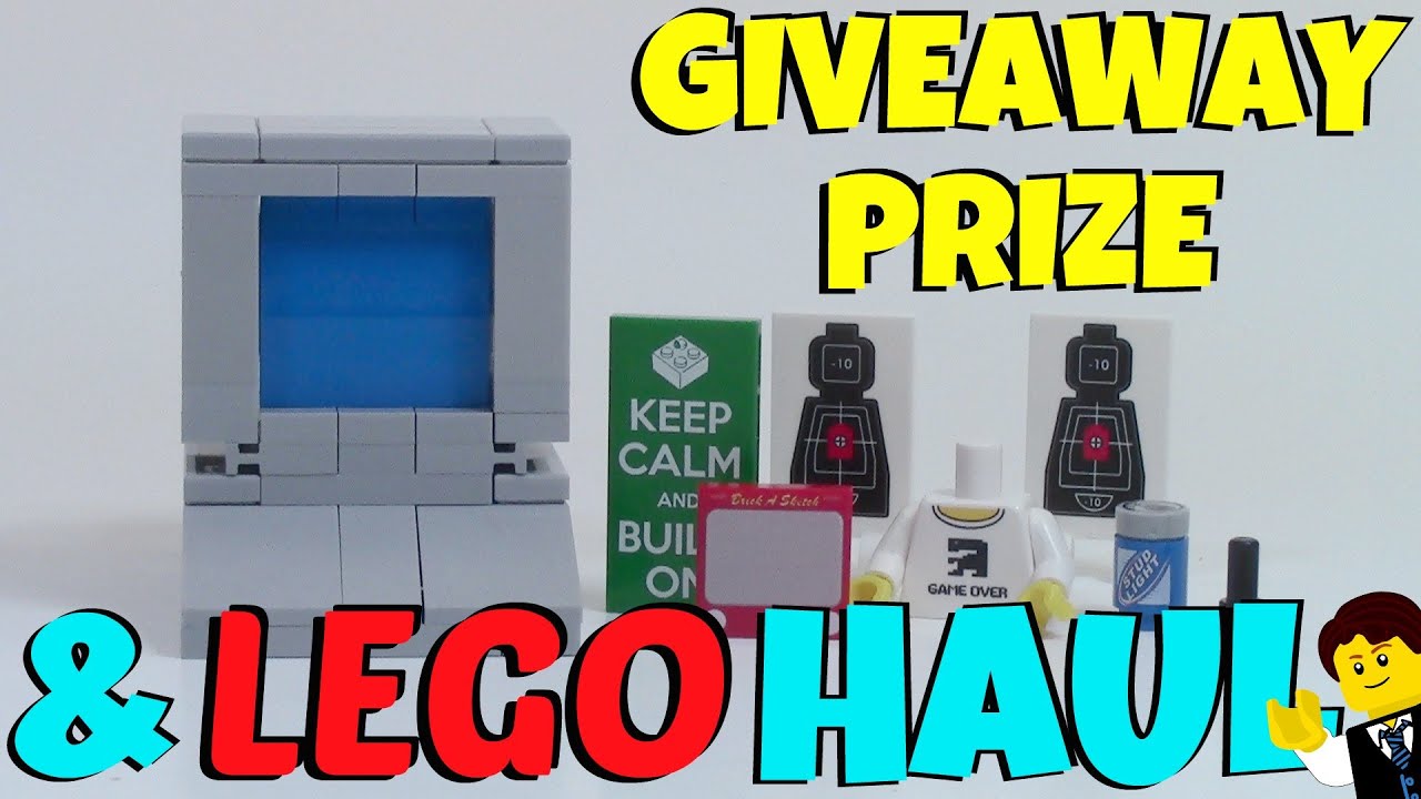 LEGO GIVEAWAY PRIZE & SMALL ORDER from CUSTOM BRICKS! - YouTube
