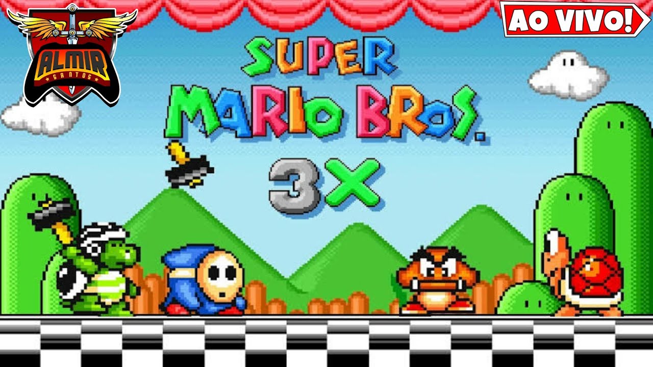 [H4CK] Super Mario Bros. 3 X - Ao Vivo - YouTube