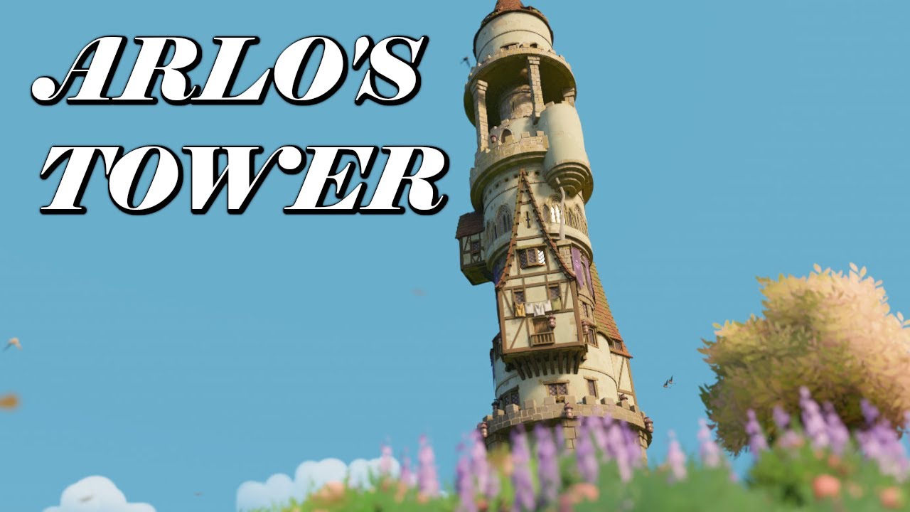 I Built a Tower to the Max Height in Tiny Glade! | Arlo's Tower | Tiny ...