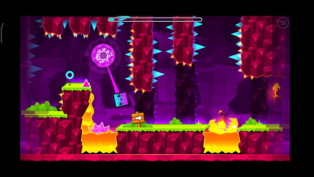 geometry dash fingerdash snake - YouTube