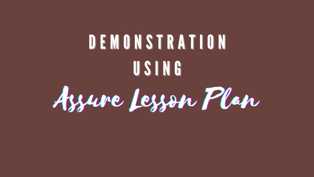 Filipino Social Thinker Using Assure Model Lesson Plan - YouTube