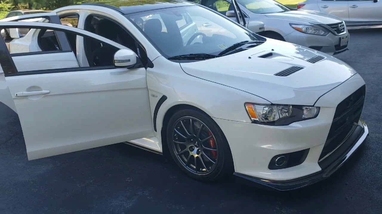 Evo X Final Edition upgrade to Recaro full leather #0371 - YouTube