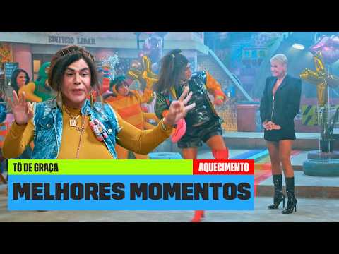 OS MELHORES MOMENTOS da NOVA temporada de Tô de Graça! | Aquecimento Tô de Graça | Multishow