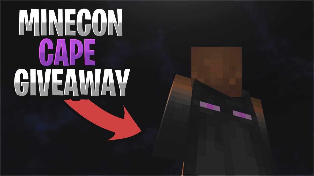 MINECON CAPE ACCOUNT GIVEAWAY | READ DESC - YouTube