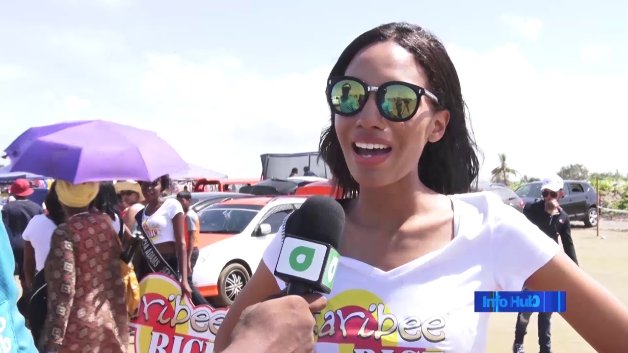 Thousands take to No. 63 Beach - YouTube