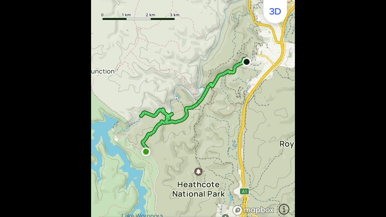 Pipeline and Lower Pipeline Trail, Heathcote National Park - YouTube