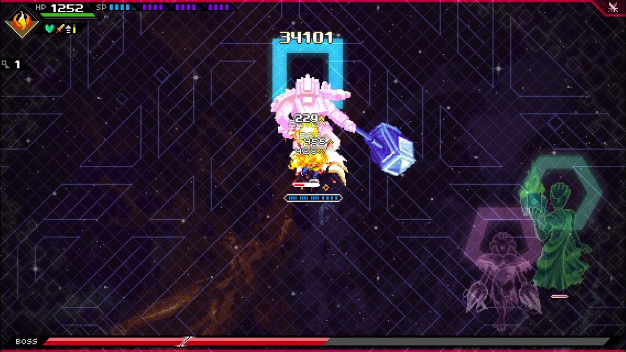 Crosscode: A New Home - Di'orbis Boss Fight on Level 1 (Zero EXP) - YouTube