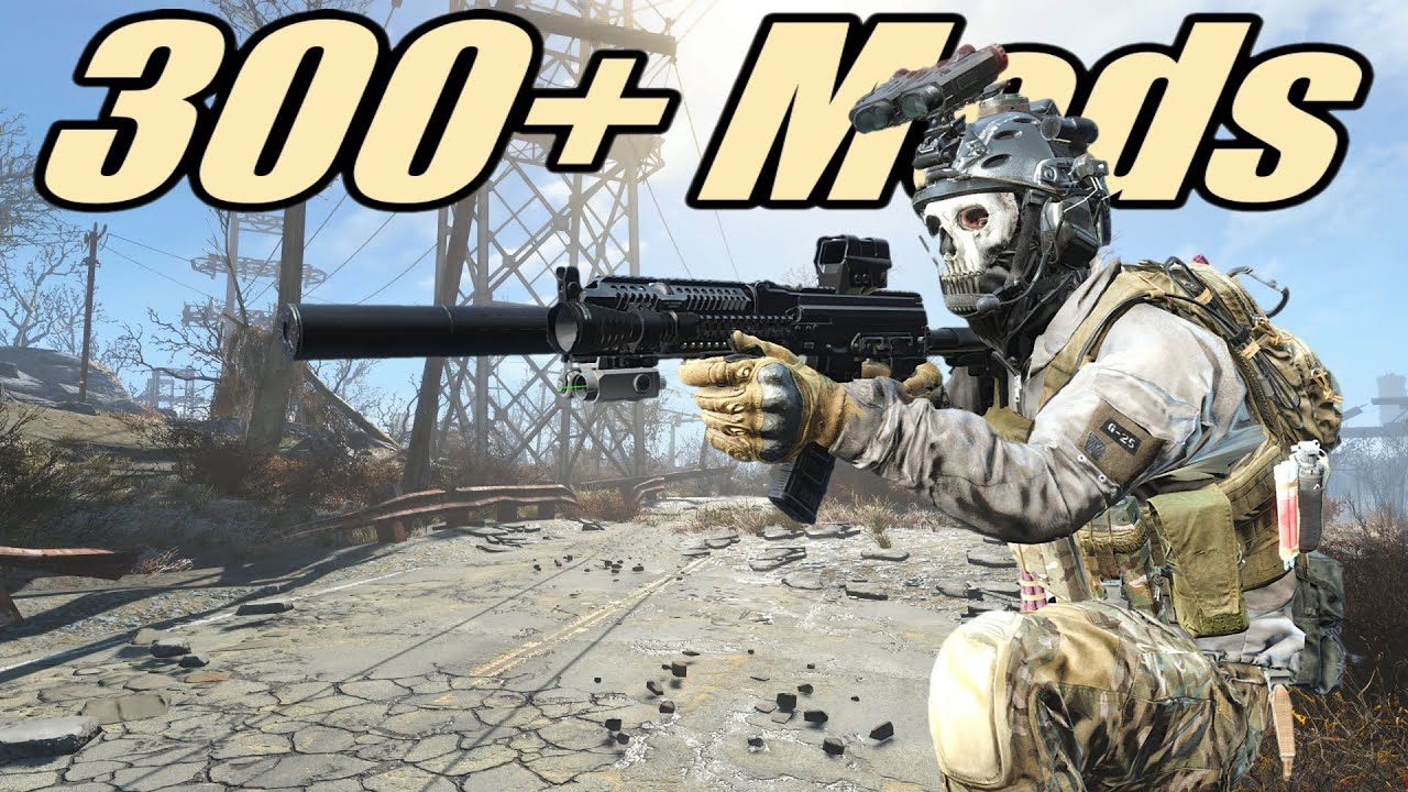 Fallout 4 Tactical EFT AK-105 Realism Gameplay - YouTube