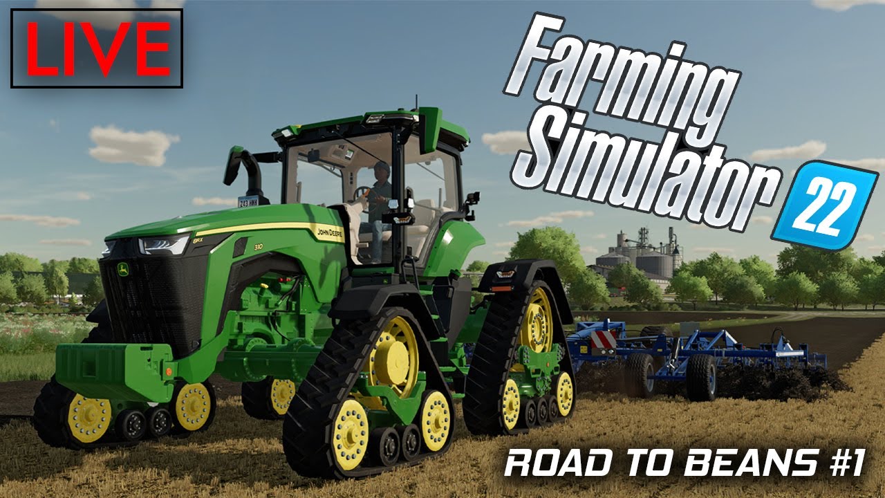 Road to Farming Beans on Toast #1 | Farming Simulator 22 Live - YouTube
