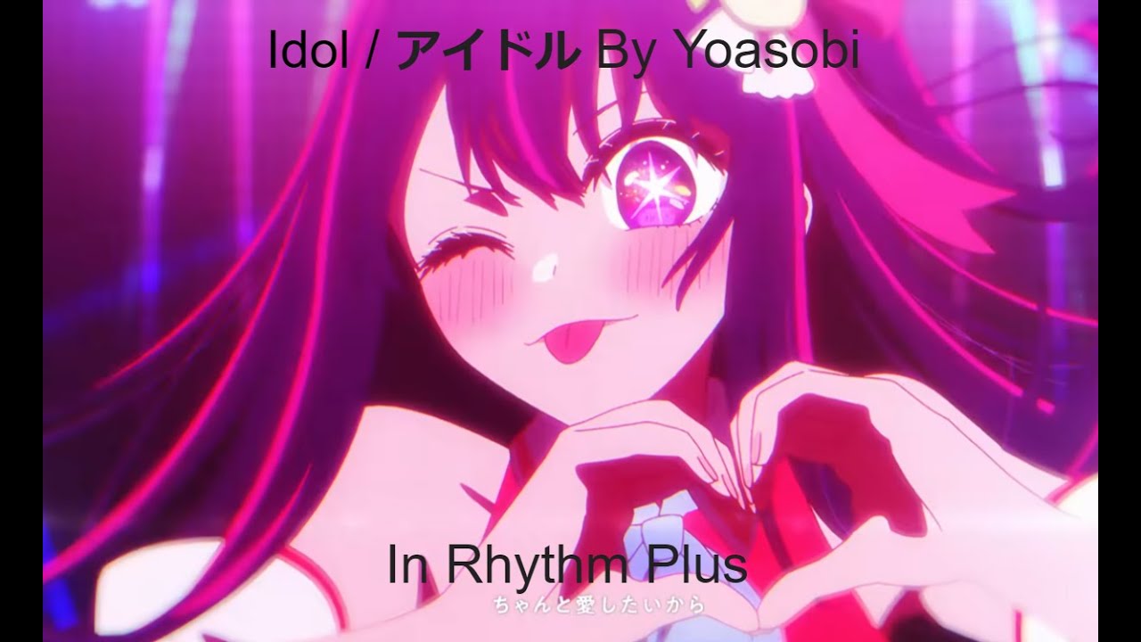 Idol / アイドル - Yoasobi "Hard" chart W/ Handcam (Rhythm Plus) - YouTube