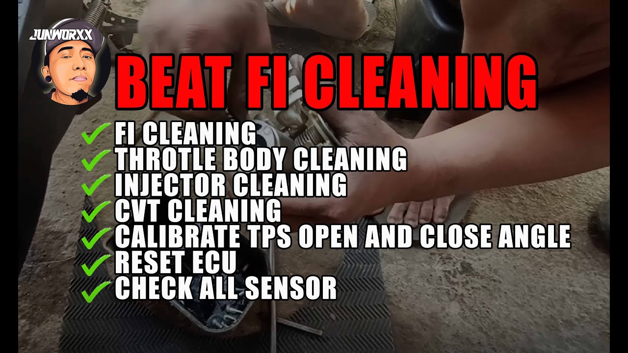 Honda Beat FI Cleaning Time-lapse - YouTube