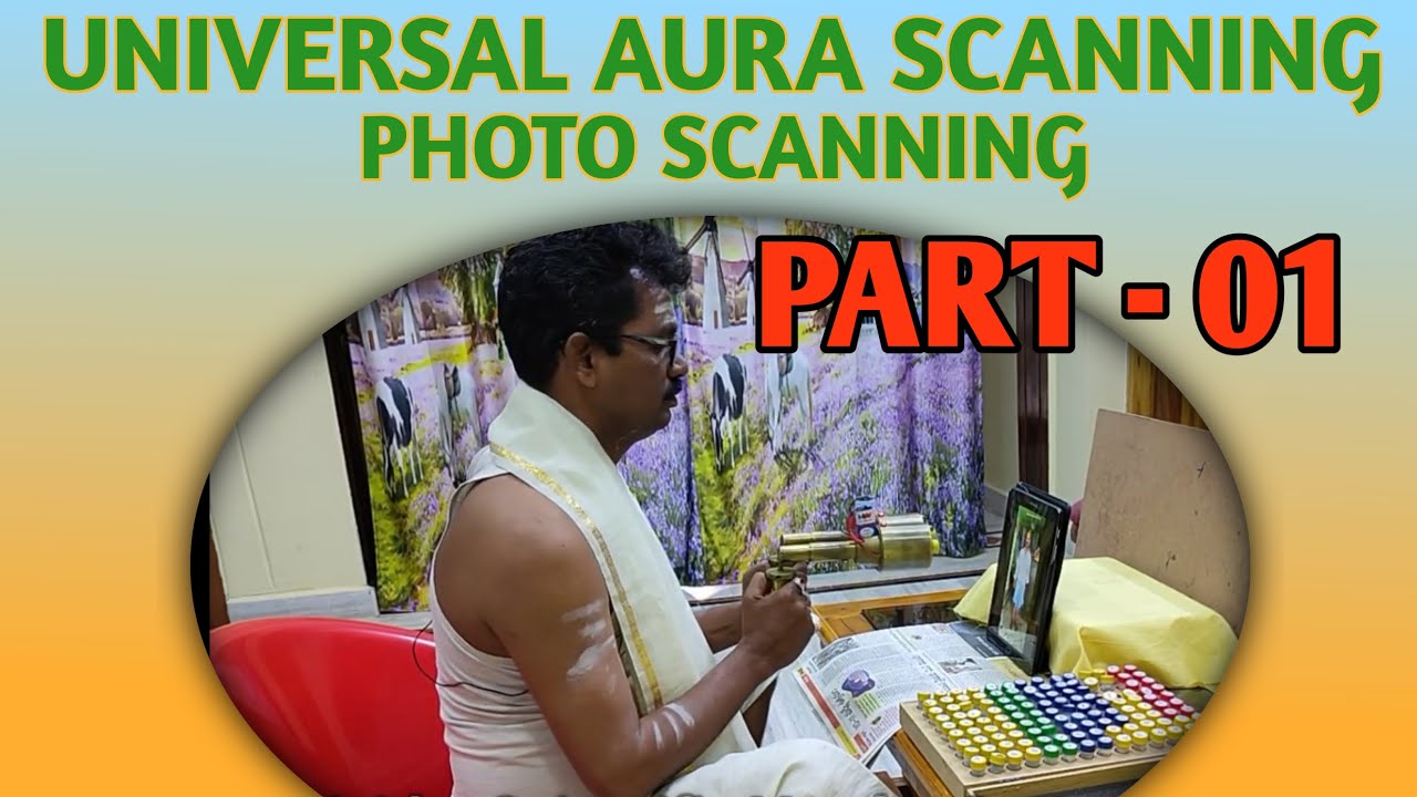 Photo Scanning With Universal Aura Scanner | part 01 - YouTube