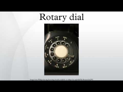 Rotary dial - YouTube