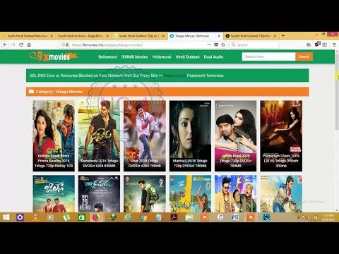 How to Download Latest Bollywood Hollywood hindi dubbed movies best website