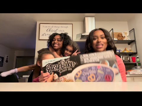 Baking with the girls | Easy Bake Oven - YouTube