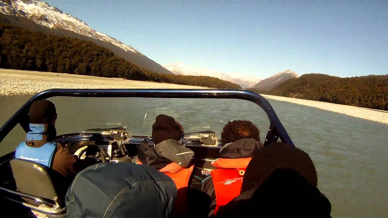 Dart River Jet Boat Safari - YouTube