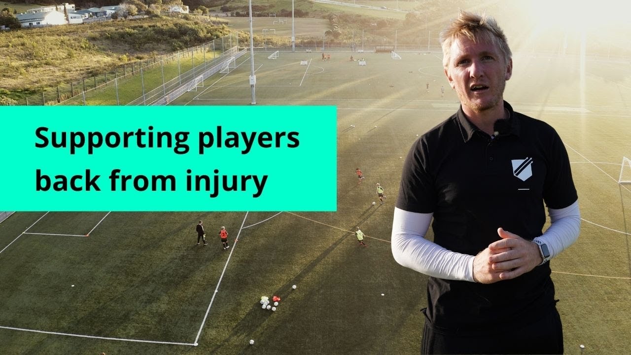 Supporting players returning to play from injury in soccer - YouTube