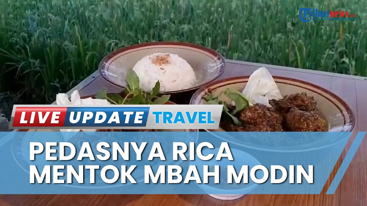 Mencicipi Pedas Rica Mentok Mbah Modin di Tengah Sawah Karanganyar ...