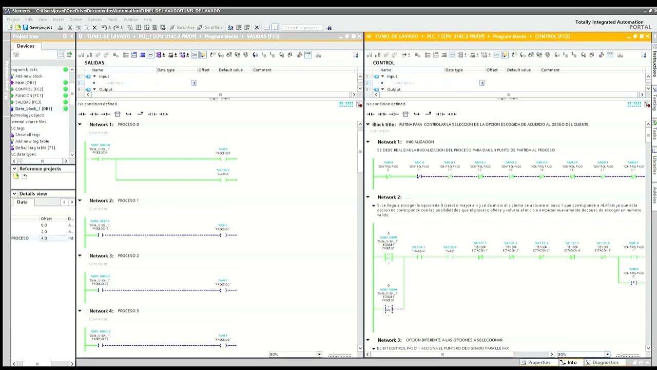 Siemens C Users josed OneDrive Documentos Automation TUNEL DE LAVADO ...