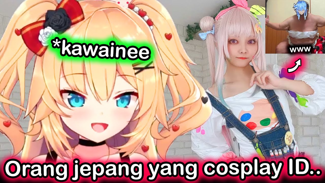 Reaksi Haachama Ketika Melihat Orang Jepang Ngecosplay Iofi, Cosplay Lamy.. - YouTube