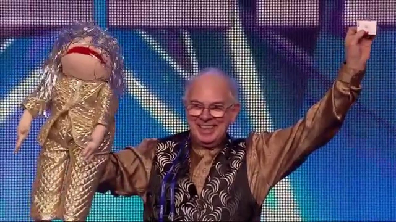 This 70-Year Old Guy Pulls Off A Puppet Trick - Hillarious - Britain's ...