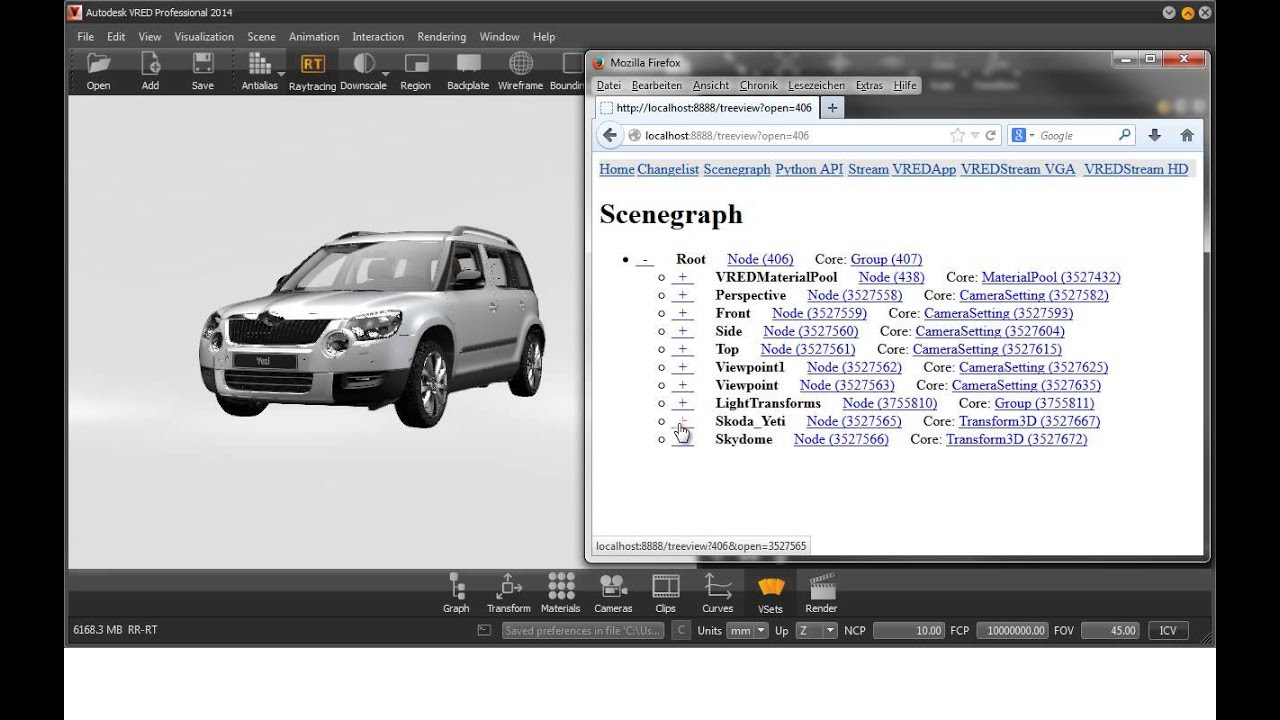 VRED PRO - Webserver: External Connection - YouTube