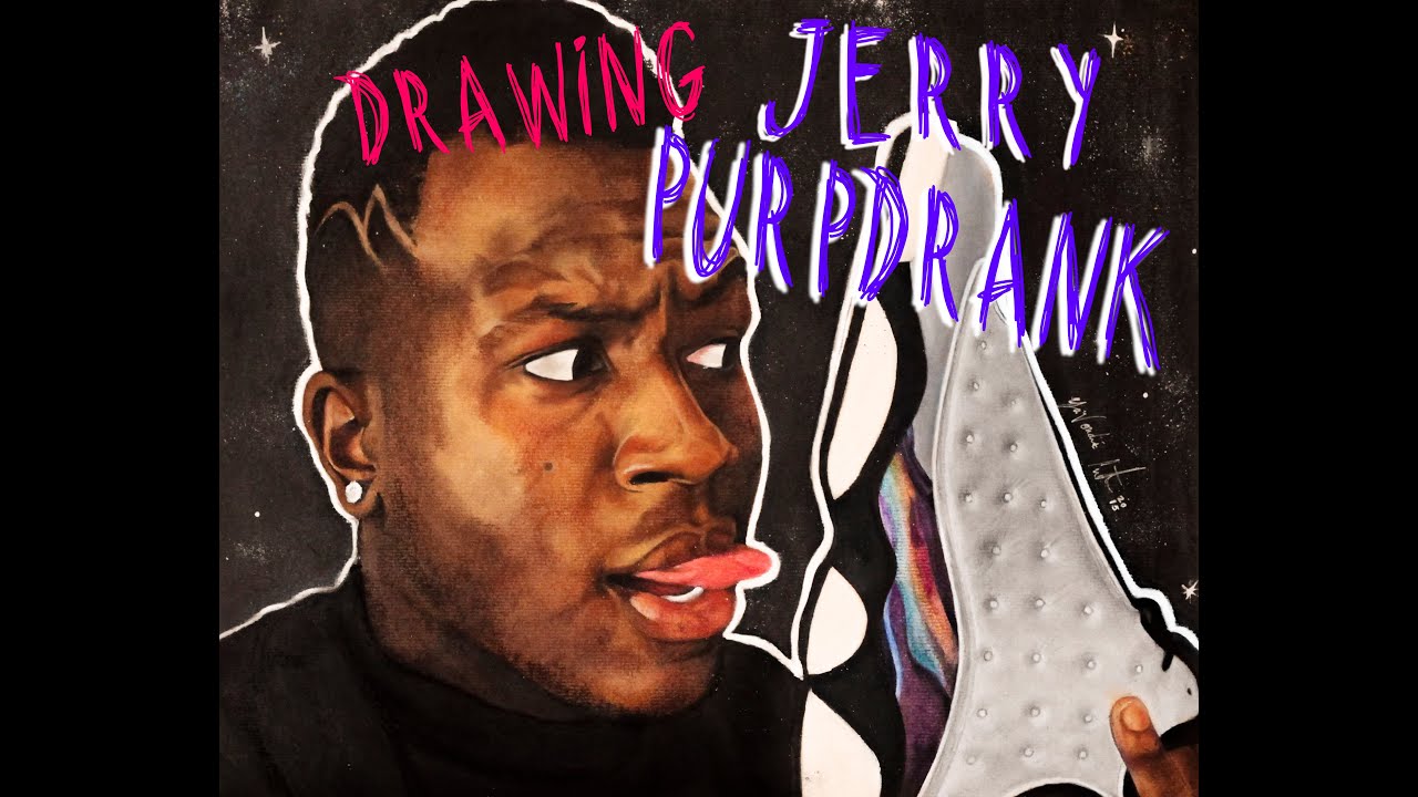 Speed Drawing: Jerry Purpdrank - YouTube
