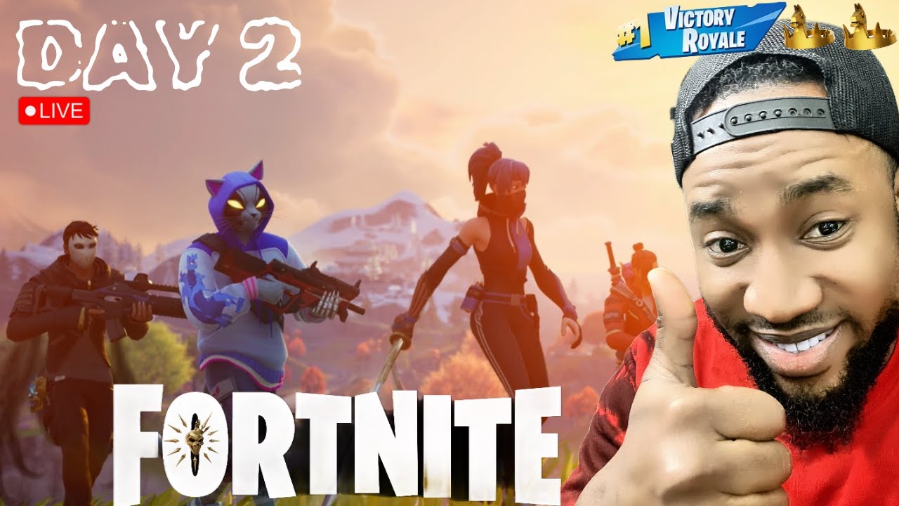 🔴LIVE - The Rise of a Fortnite Pro: Journey Day 2 - YouTube