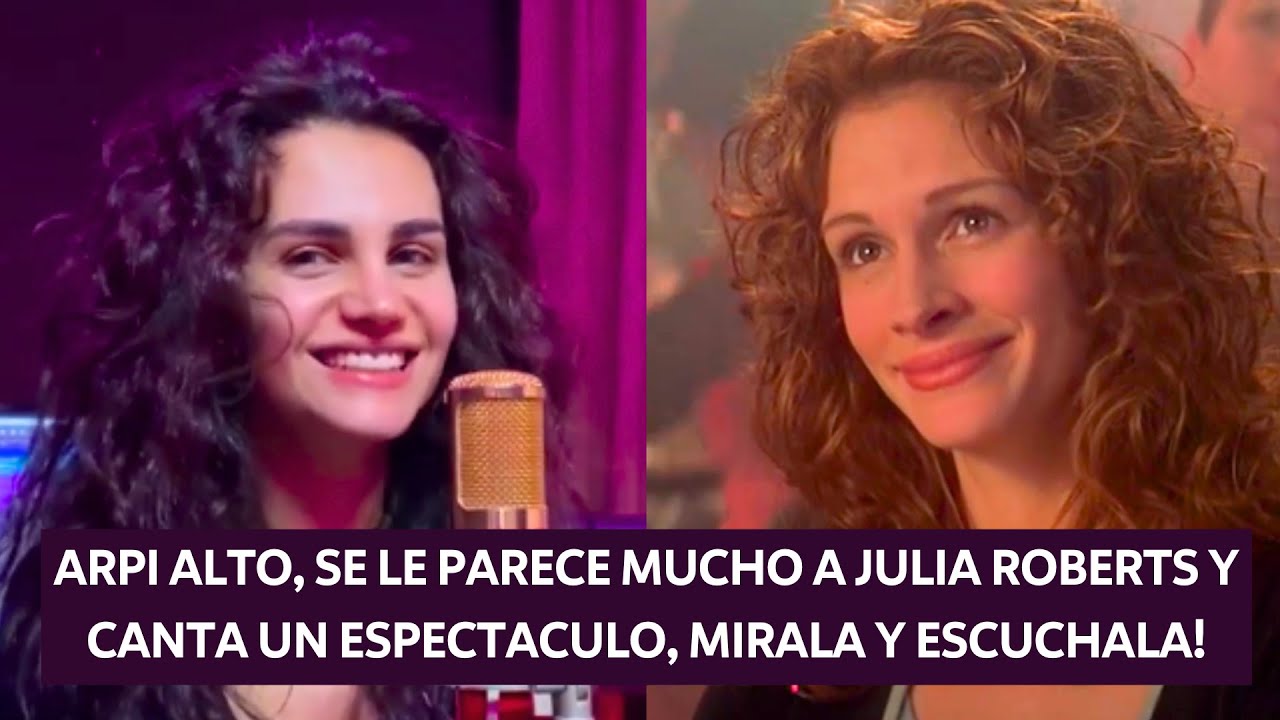 Arpi Alto, cantante Armenia, muy parecida a Julia Roberts, cantando ...