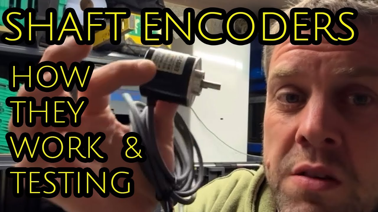 POSITION ENCODERS IN INDUSTRIAL CONTROLS for the PLC TEST RIG - YouTube
