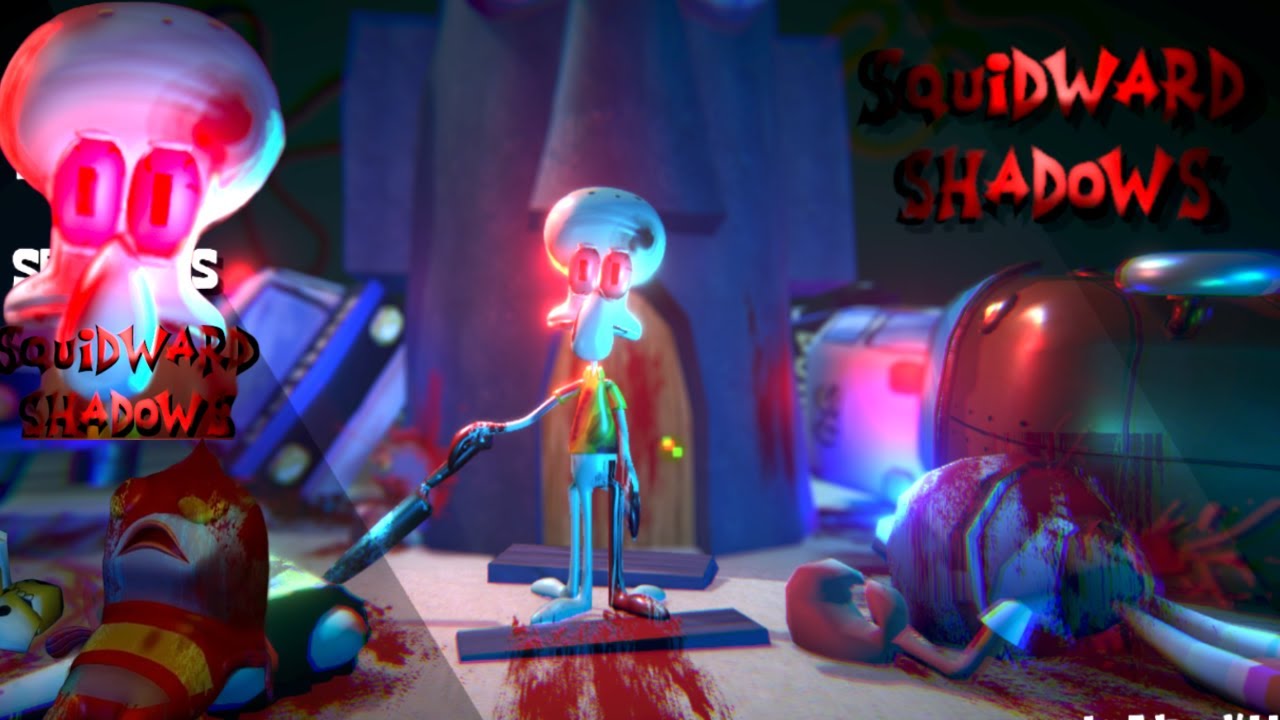 Squidward Shadow Fan Made Horror Gameplay Hindi | - YouTube